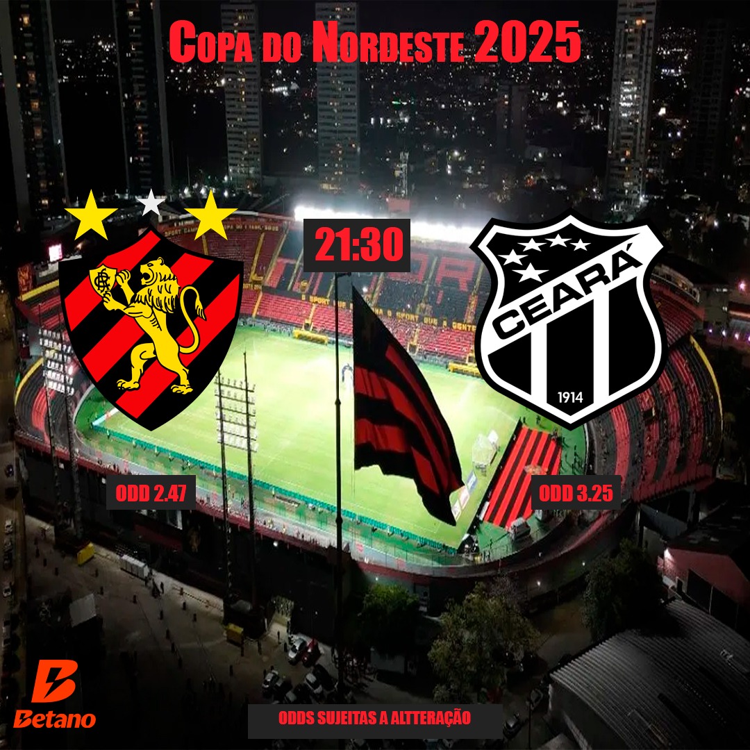 Prognóstico - Sport x Ceará - Copa do Nordeste 2025 – Meu Vozão
